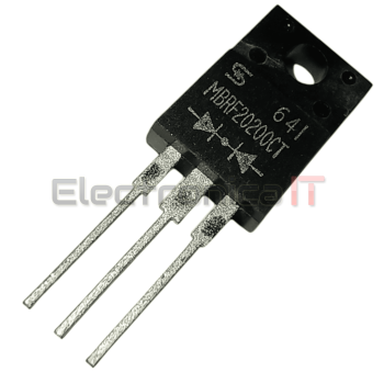 Mbrf20100ct Mbrf20200 Mbr20100 Mbrf 20200ct 20200 100v 20a DIODO to220f ...